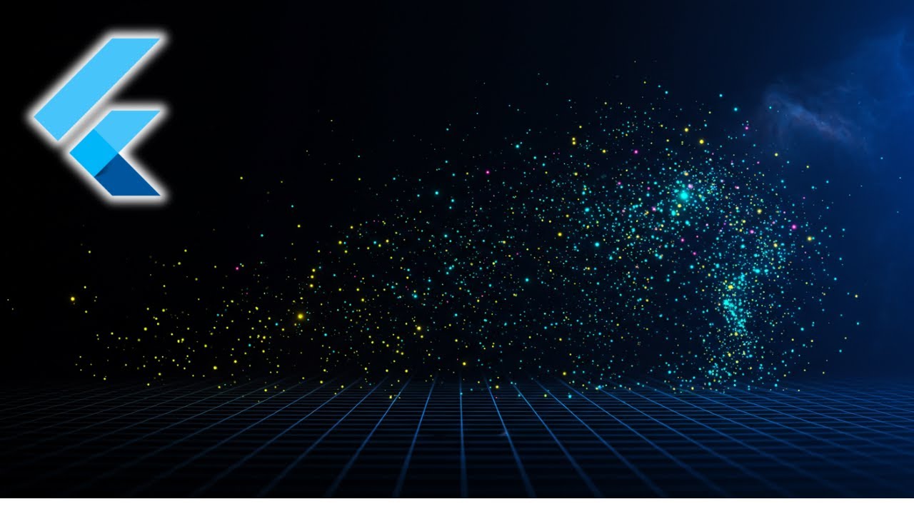 Flutter Particle Field Animation | Real-Time Motion Effects with CustomPainter!