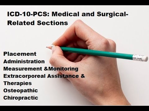 ICD-10-PCS: Medical and Surgical-Related Sections