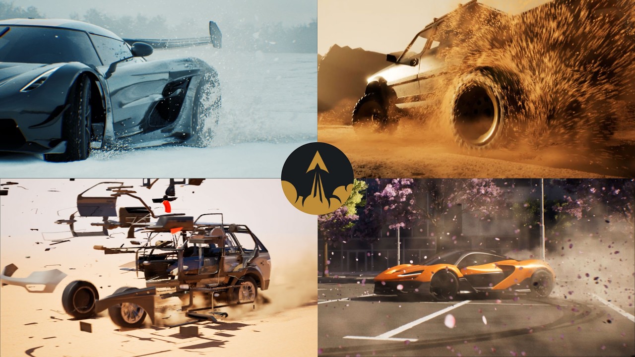 Niagara Automotive Real-Time VFX Beginner Course in Unreal Engine 5.7 by RedefineFX