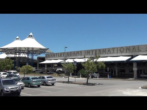 The Grantley Adams International Airport ✈️ In Barbados 🇧🇧