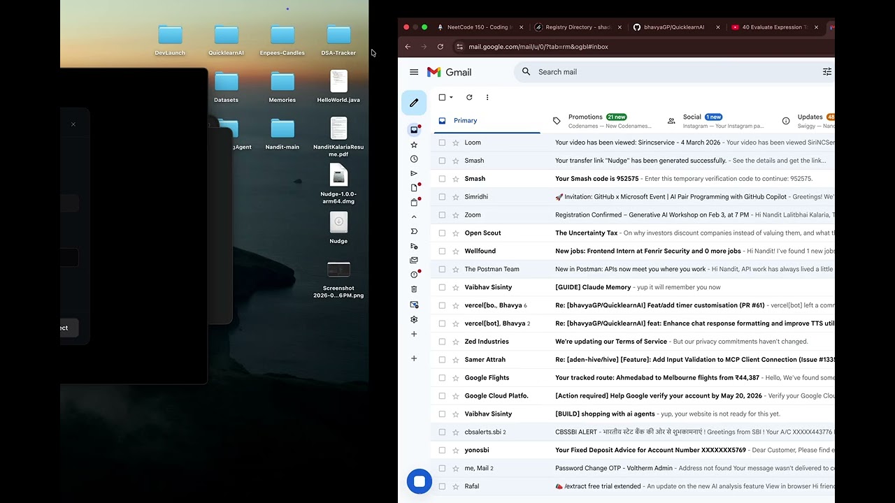 Nudge - Workspace Orchestrator
