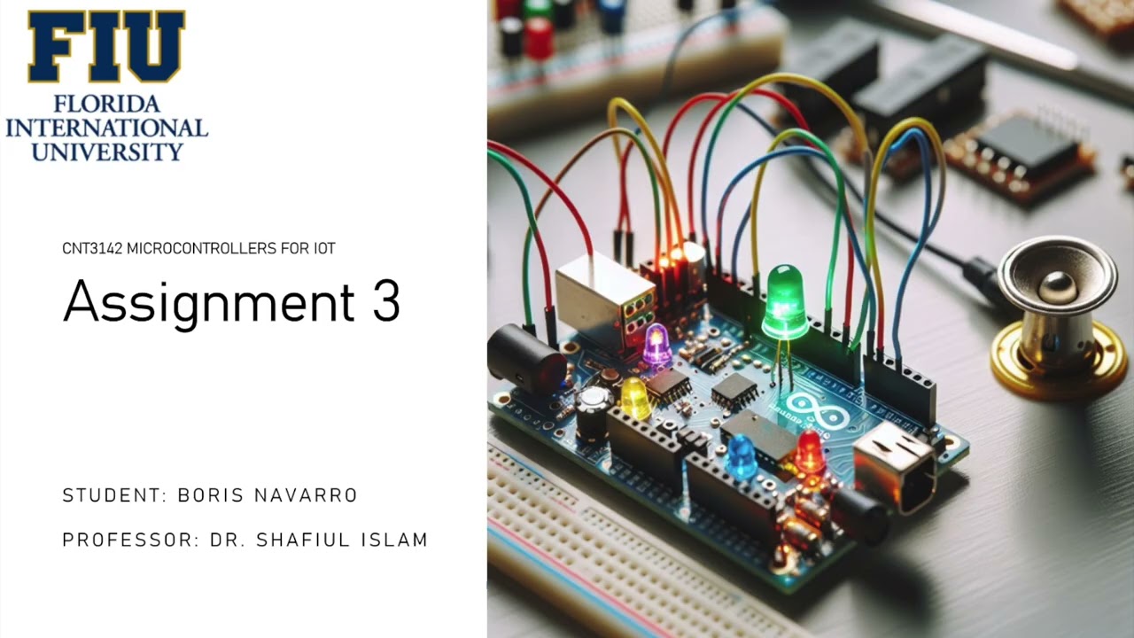 Assignment 3 Microcontrollers