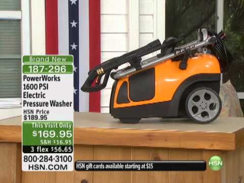 PowerWorks 1600 PSI Electric Pressure Washer