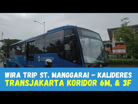 Rute Alternatif ke Terminal Kalideres dari Stasiun Manggarai || TransJakarta Koridor 6M - 3F
