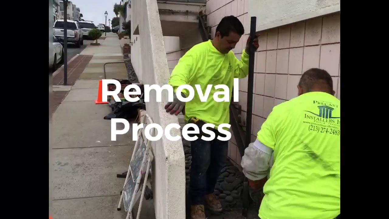 Precast Stair tread installation