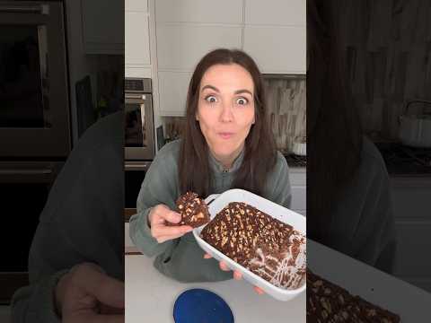 I lose weight eating this Sugar Free Chocolate Oat Bake #shorts