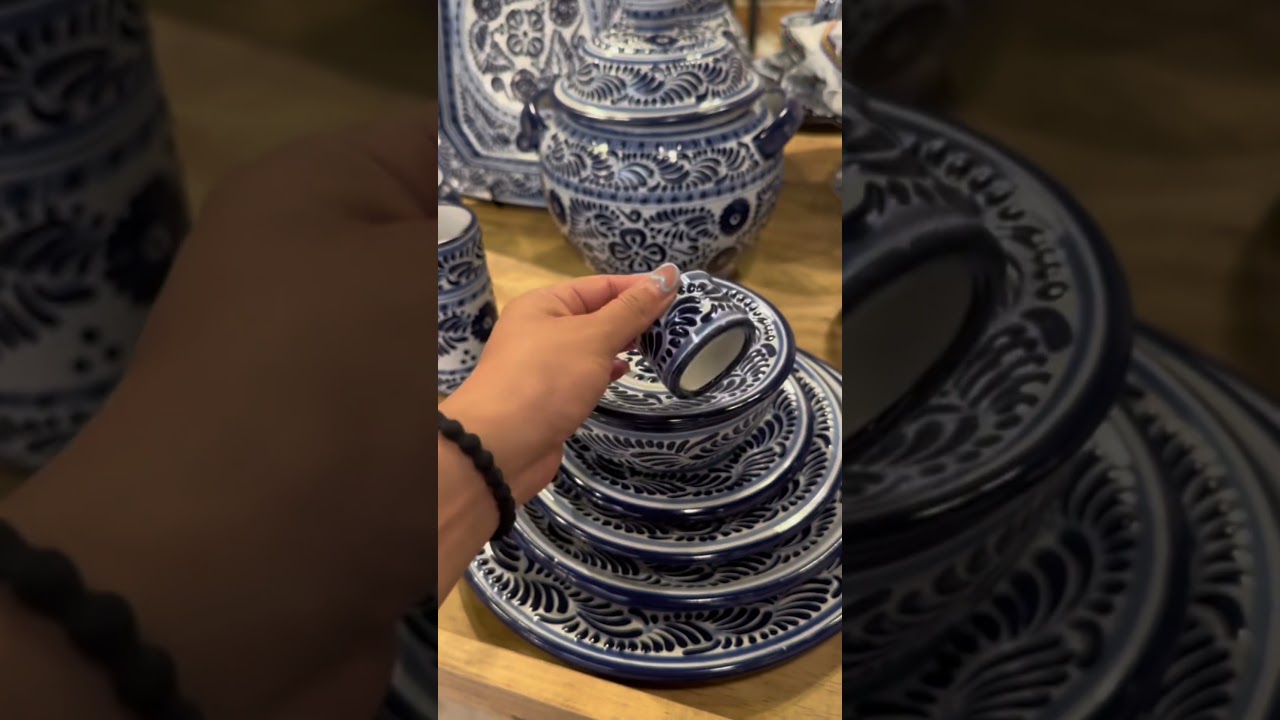 Dónde comprar vajillas De Talavera #puebla #hechoamano #talavera #emprendedoras