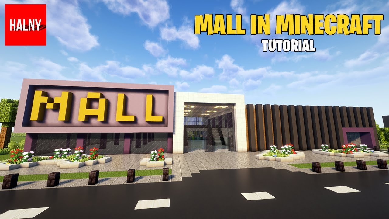 How to build a mall in minecraft - Minecraft Builders