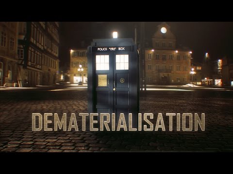 DOCTOR WHO | A brilliant TARDIS visual effects- dematerialisation ...