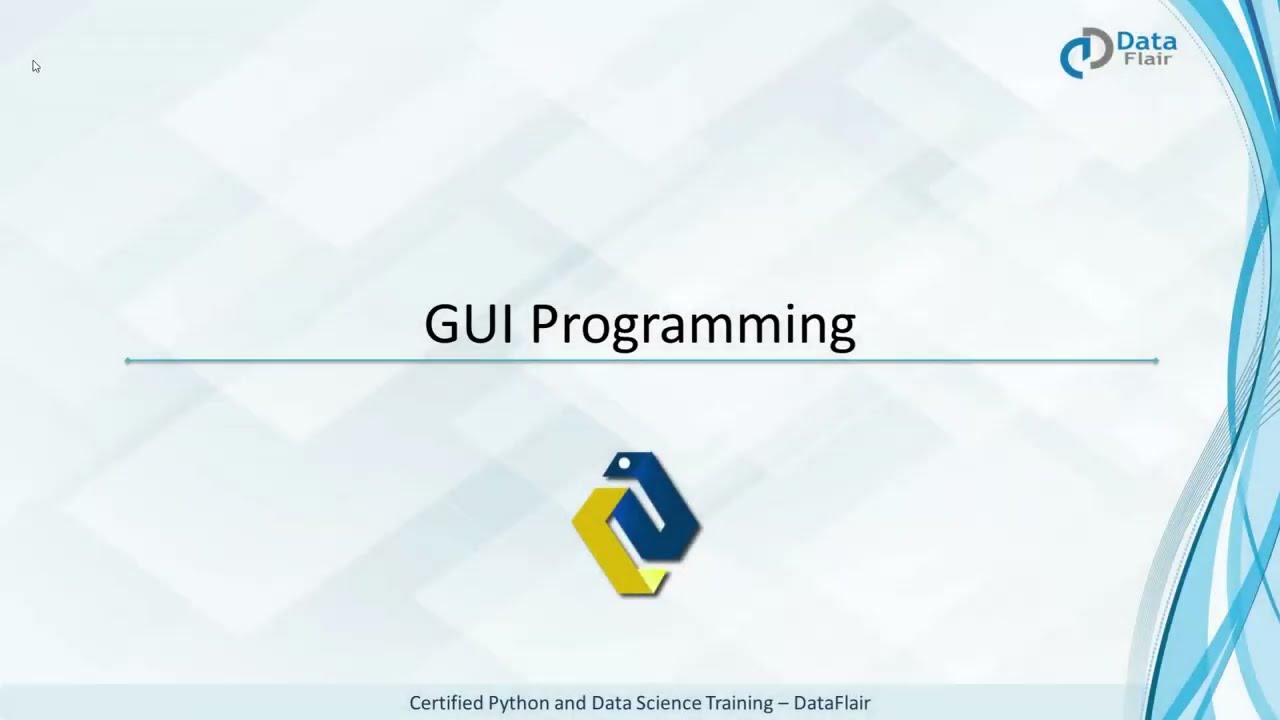 Python GUI Programming