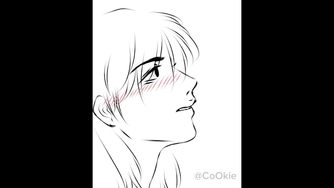 SILENCED WITH A KISS #delulu #art #digitalart #deluluarts #digitaldrawing #enemiestolovers