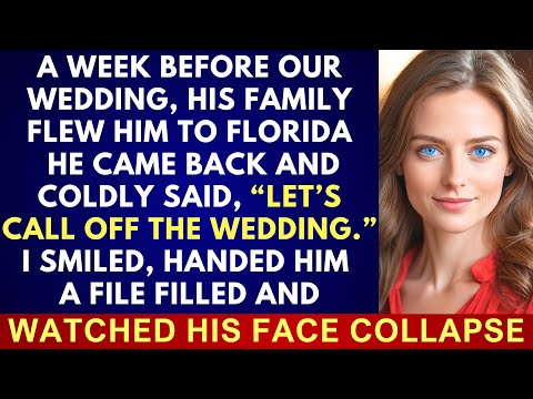 His Family Flew Him to Florida Before Our Wedding—He Came Back Wanting to Replace Me