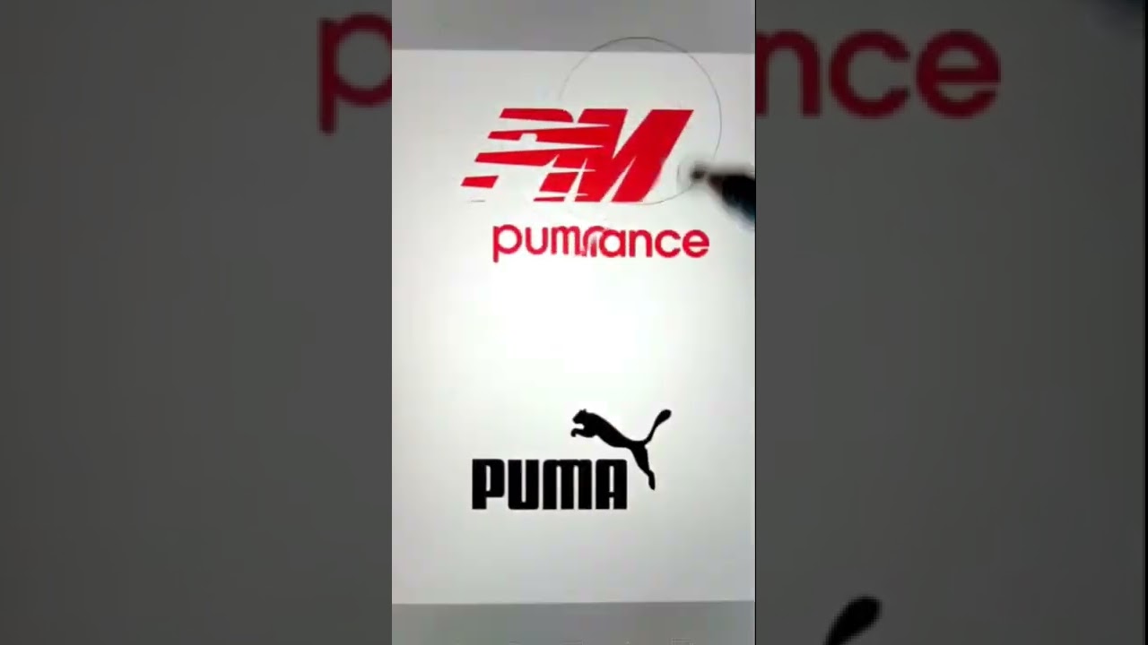 Making shoe brand logos in their competitors' style #logodesign