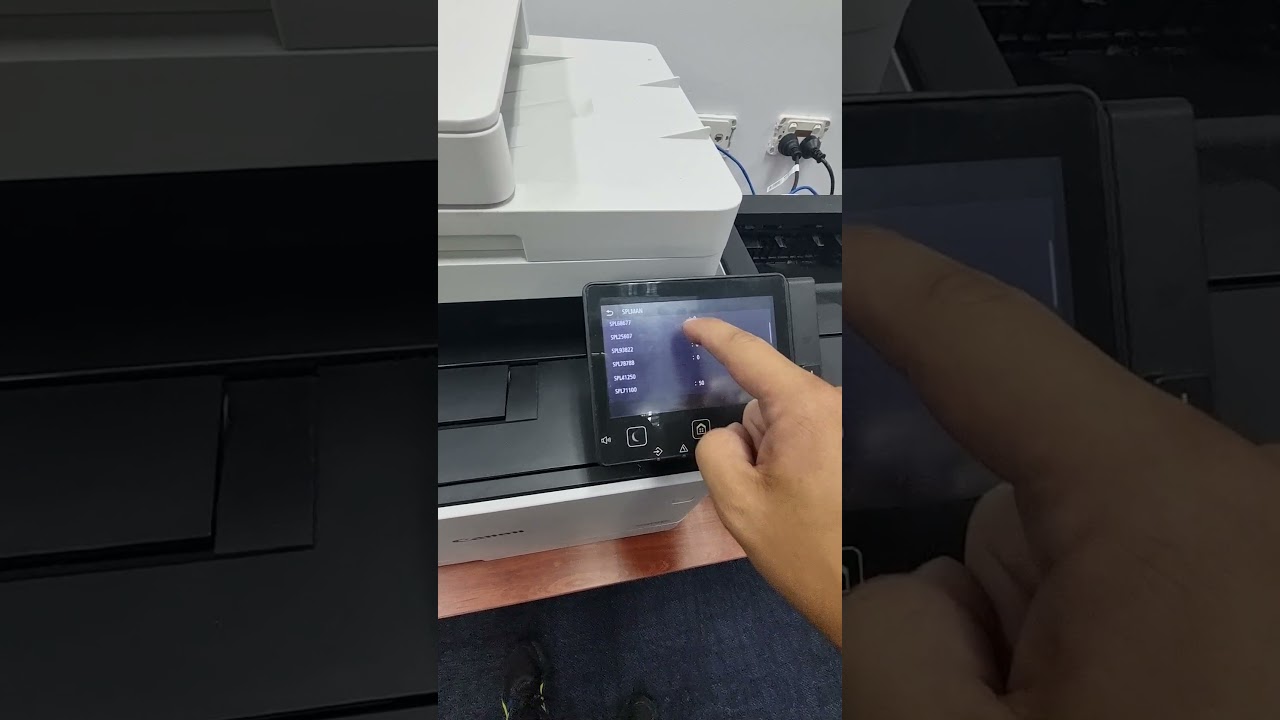 Admin Password Reset in Service Mode for CANON MF series