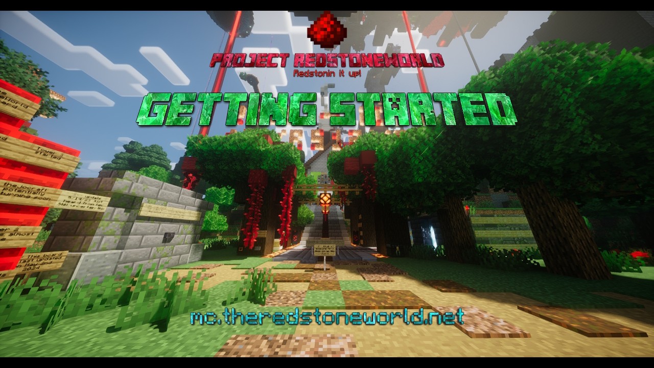 Project Redstoneworld | How to Get Started on the Server