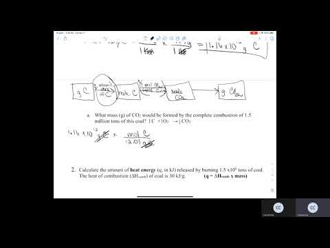 Ch. 6 (Coal) Pre-Class Lecture Video