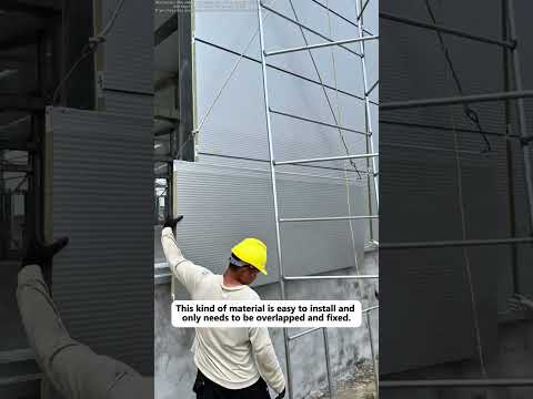 Have you ever used this fireproof, moisture-proof and corrosion-resistant exterior wall material?