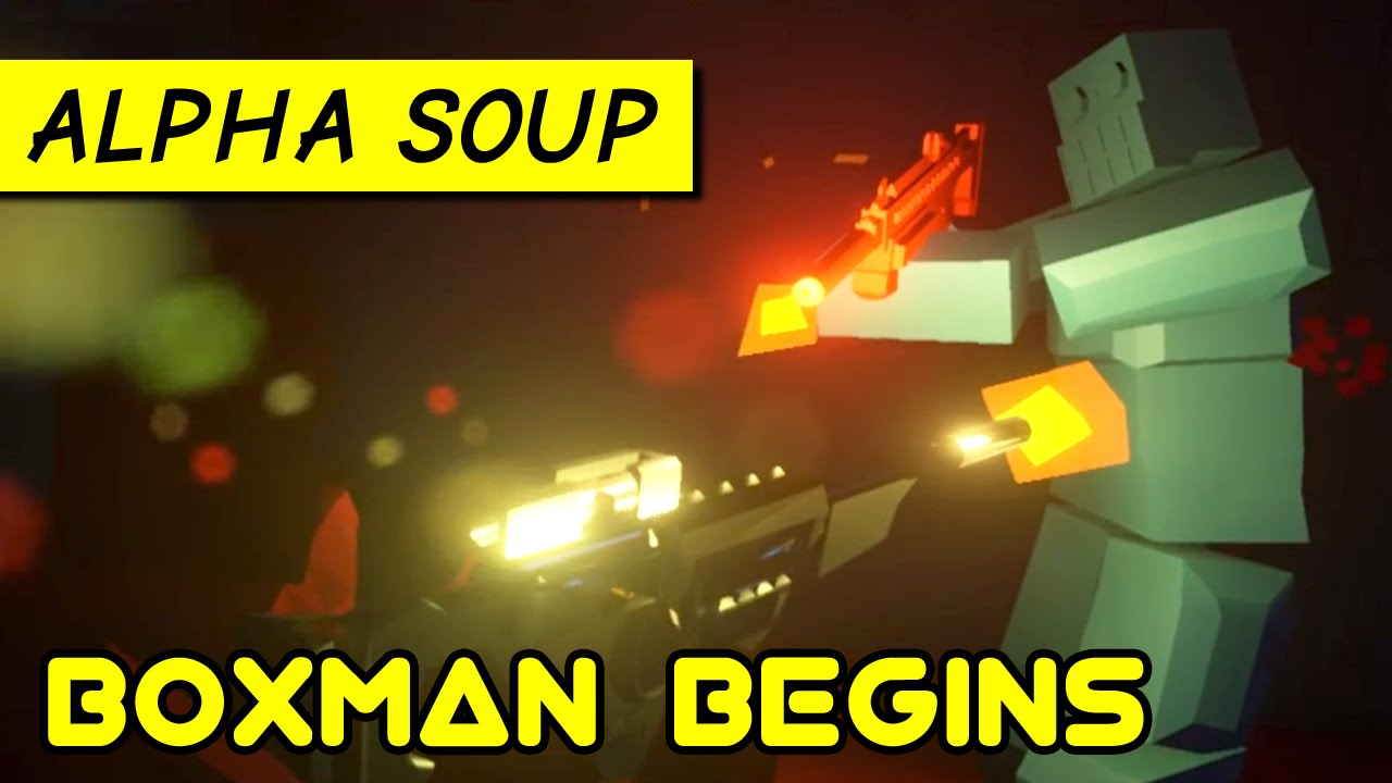 Boxman Begins gameplay: Kill the King & Pass the Bullet! | PC alpha game demo v1.0