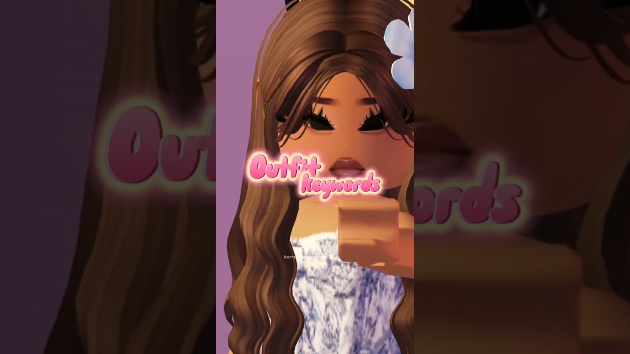 Outfit keywords for you!! #roblox #berryavenueoutfits #berryave #robloxroleplaycodes
