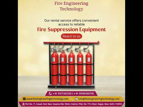 Gas Suppression System - Control Panels and Room - Fire Suppression ...