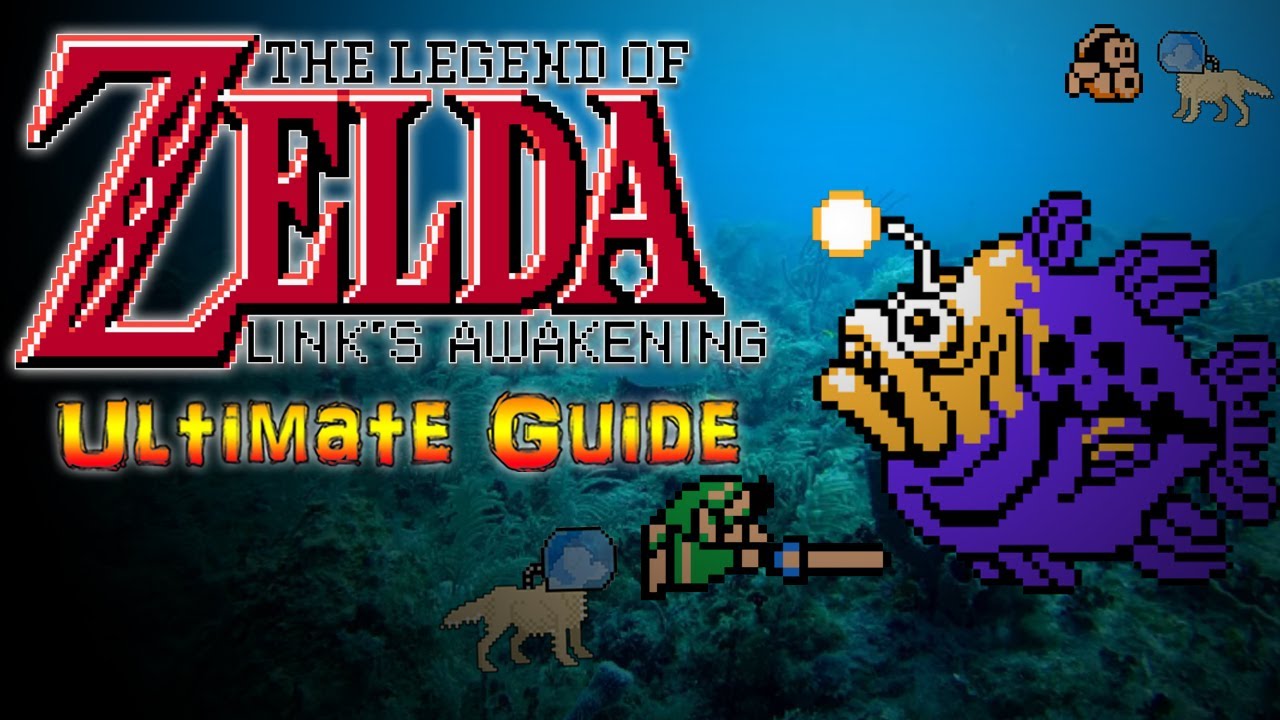 #Zelda The Legend of Zelda: Link's Awakening DX  - ULTIMATE GUIDE - ALL Levels, ALL Items, 100%!