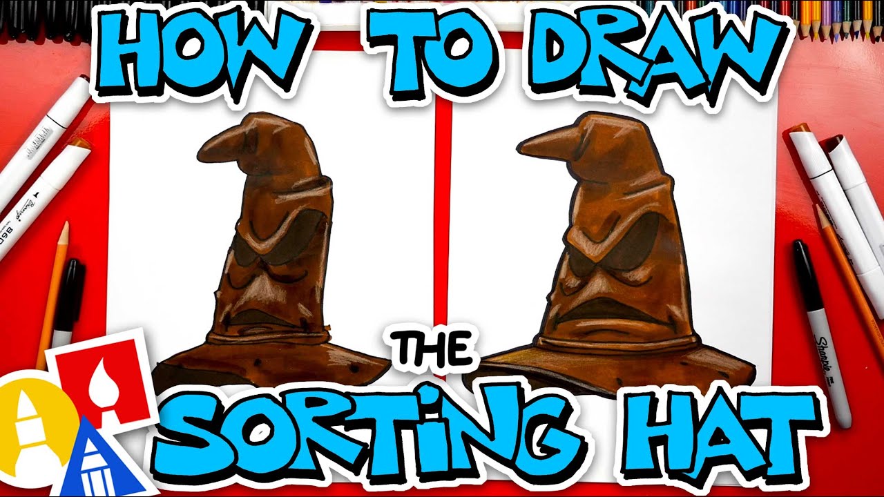 How To Draw Sorting Hat From Harry Potter