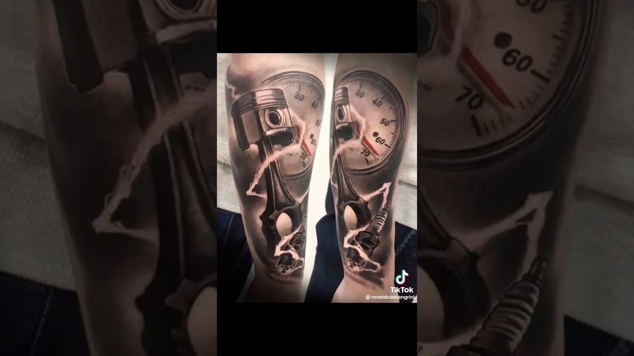 as melhores tatuagens de motos✌️