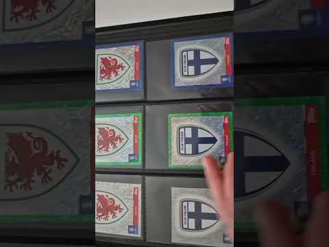 Topps Euro 2024 sticker Parallel binder Ronaldo Yamal etc.