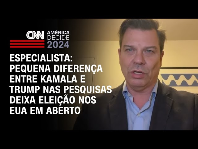 Média de pesquisas da CNN mostra Kamala e Trump empatados em disputa ... Média de pesquisas da CNN mostra Kamala e Trump empatados em disputa ...