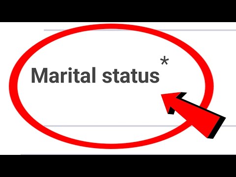 Marital status ka matalab kya hota hai, marital status me kya dale