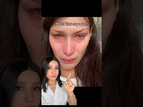 Why Crying A Lot Might Actually Be Good For You! | Benefits of Tears#beautytips #skincare