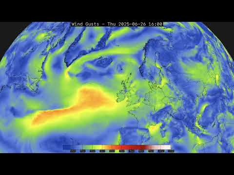 UK weather forecast two week outlook - GFS Run: 2025-06-21 00z