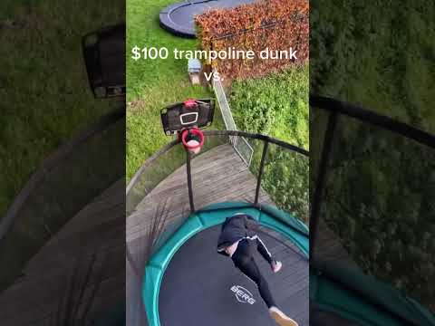 World's Highest Trampoline Dunk π