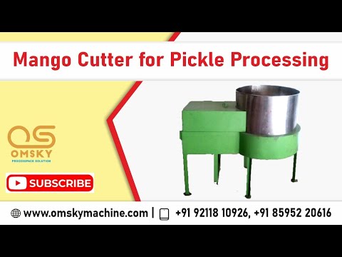Raw Mango Cutting Machine - Green Mango Cutting Machine Latest Price ...