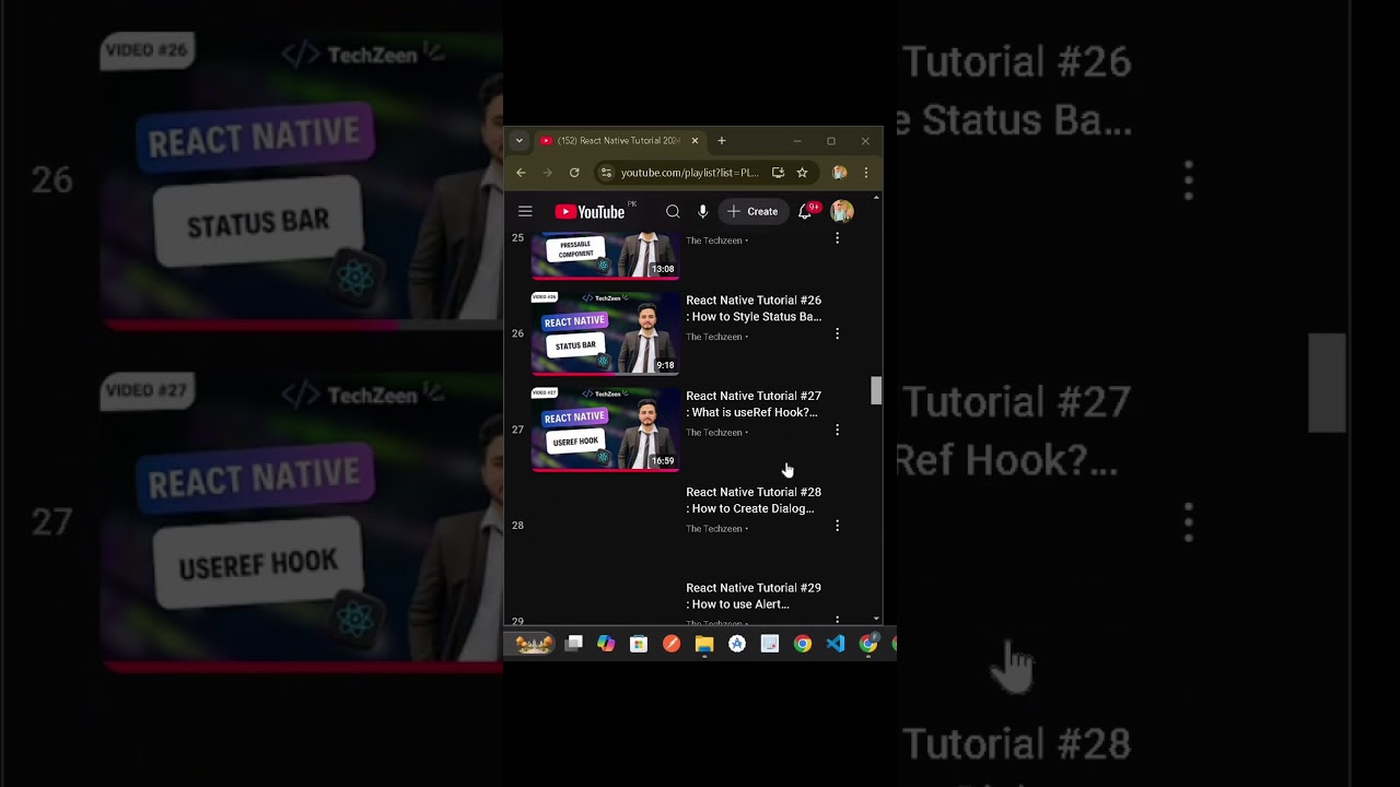 React Native CLI Tutorial 2024 ( Hindi / Urdu )