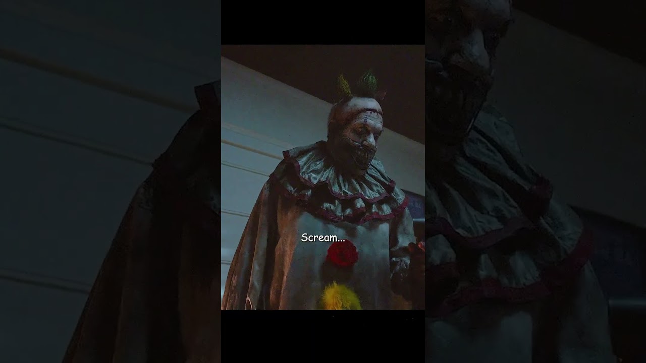 A very scary clown #movie #shorts