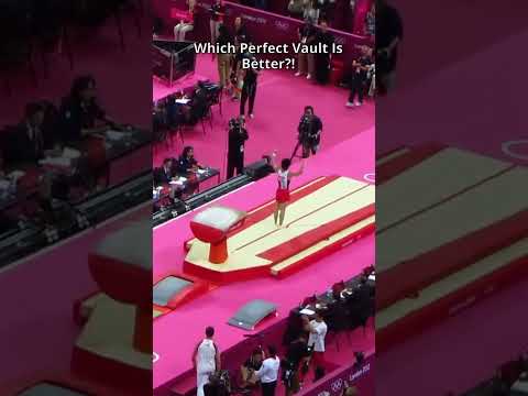 Who Did It Better!?! Kohei Vs Mckayla Maroney 2012!? #olympics #gymnasticschallenge #perfectvault