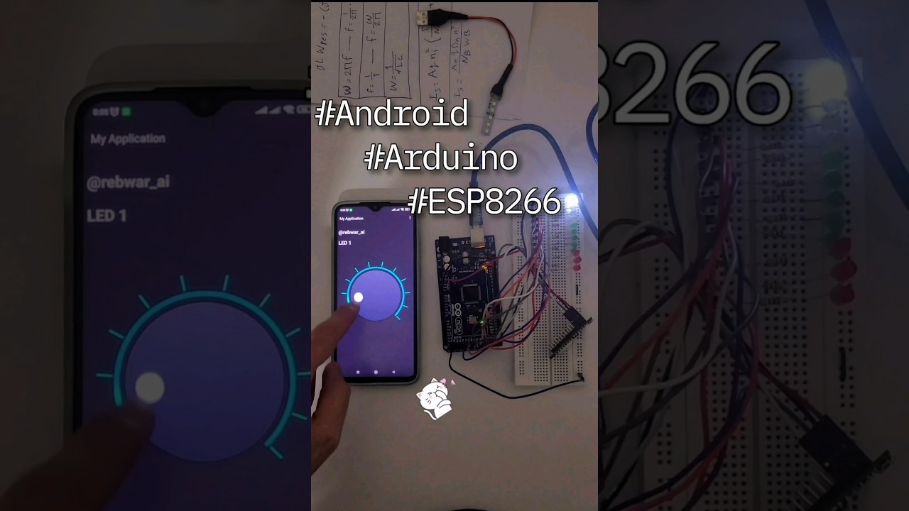 esp8266 NodeMCU 12e - arduino mega 2560- android knob remote control app- android esp WiFiUDP Socket