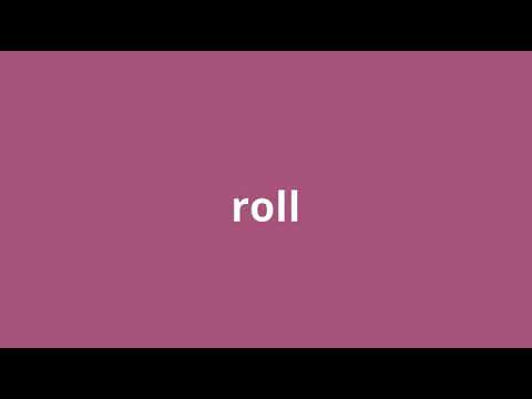 what is the meaning of roll