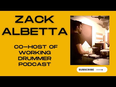 Zack Albetta – Co-Host of Working Drummer Podcast. – Clayton Craddock