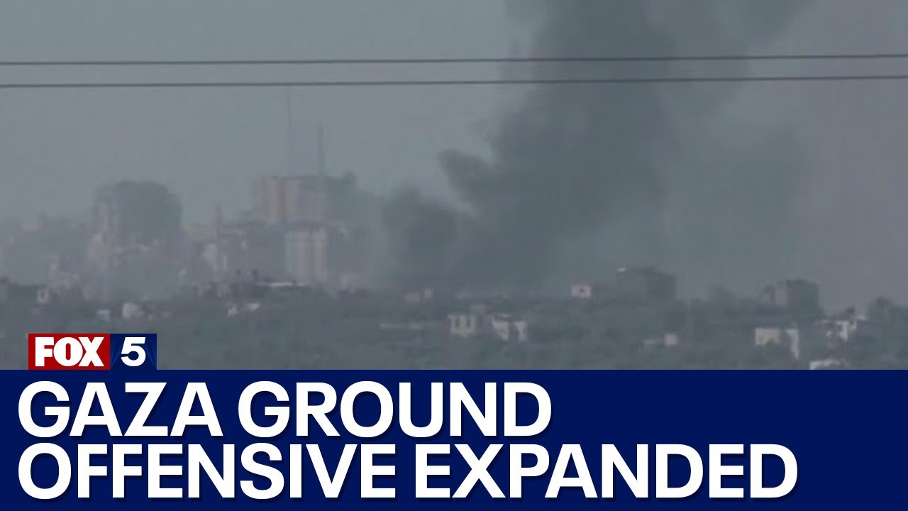 Israel expands Gaza ground offensive into urban refugee camps