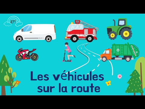 [Easy French] Les véhicules sur la route - Vehicles on the road!