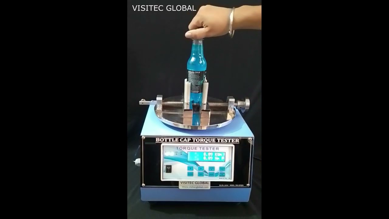 Bottle Closure Torque Tester | Visitec Global | Laboratory Testing Equipment