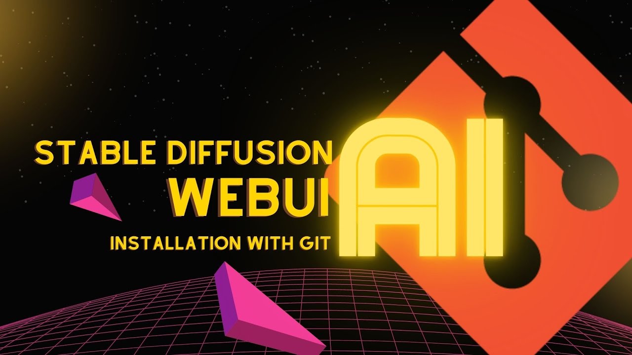 Stable Diffusion webui installation with git