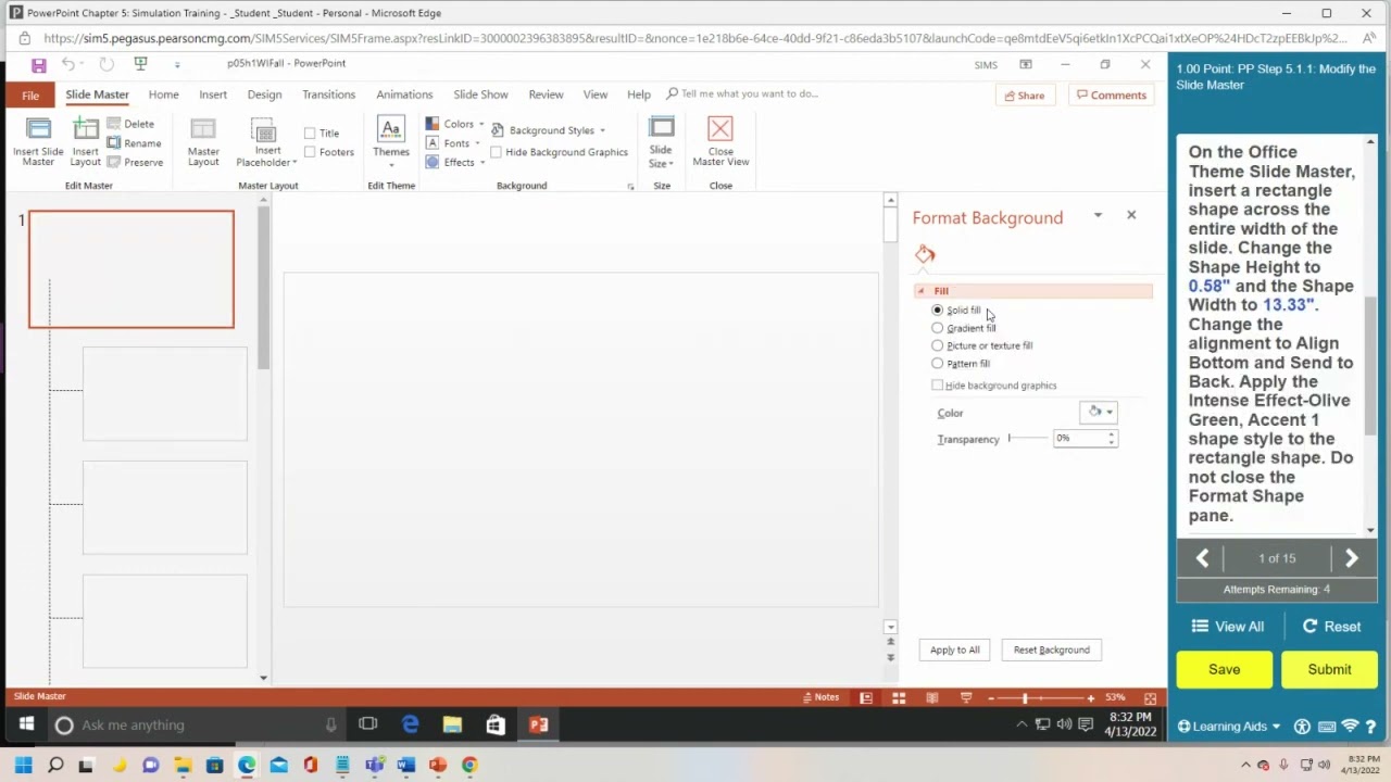MS PowerPoint Ch 5 Training Demo   Prof Maloney April 13, 2022