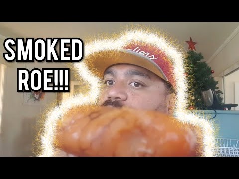 Smoked fish roe.