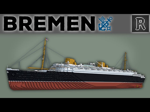 S/S Bremen (Exterior Model) Minecraft Map