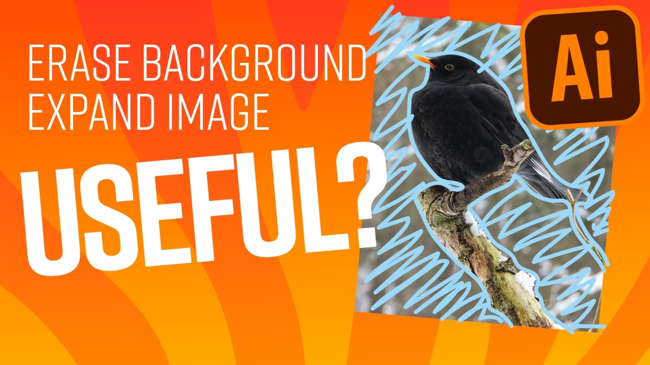 Remove Background And Expand Image: NEW in Illustrator