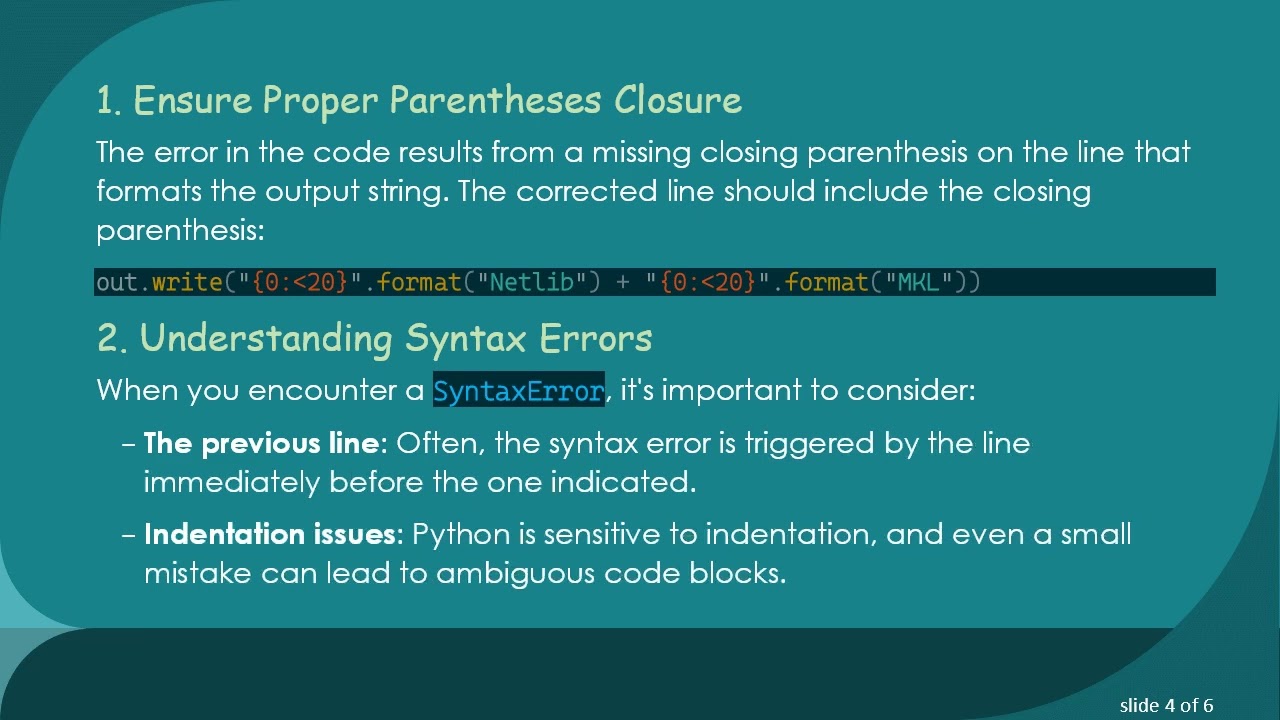 Fixing SyntaxError: invalid syntax in Nested if Statements in Python