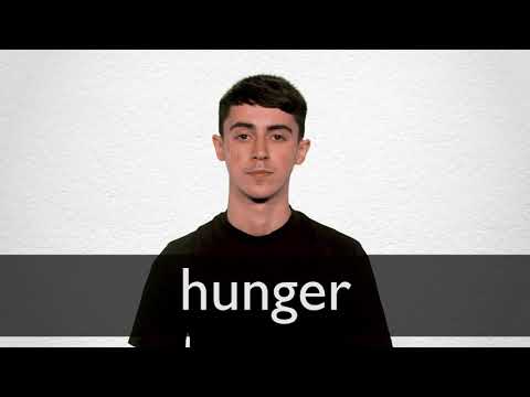 HUNGER definition and meaning | Collins English Dictionary